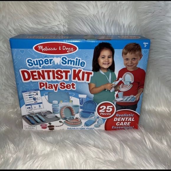 Melissa & Doug | Toys | Melissa Doug Super Smile Dentist Play Set 25 ...